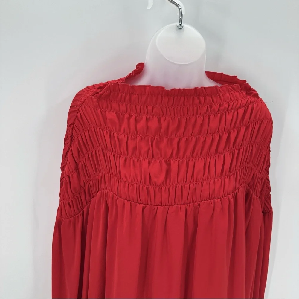 C Est. 1946 | Tops | Cato Est 946 Top Womens 2628w Red Shirred Draped ...